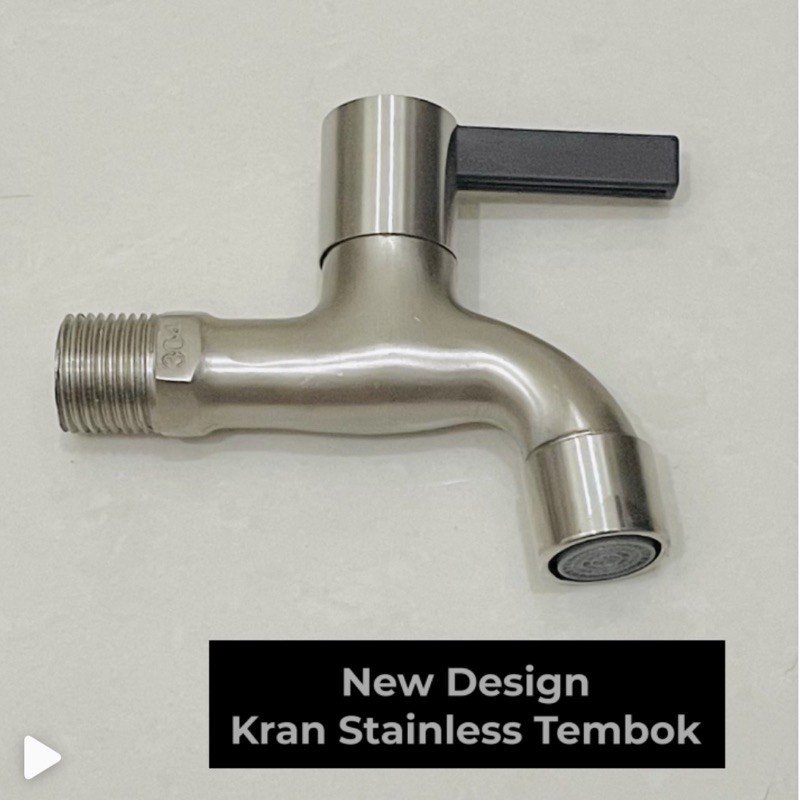 Jual Kran Tembok Dinding Stainless Sus 304 - Keran Air Kamar Mandi wall ...