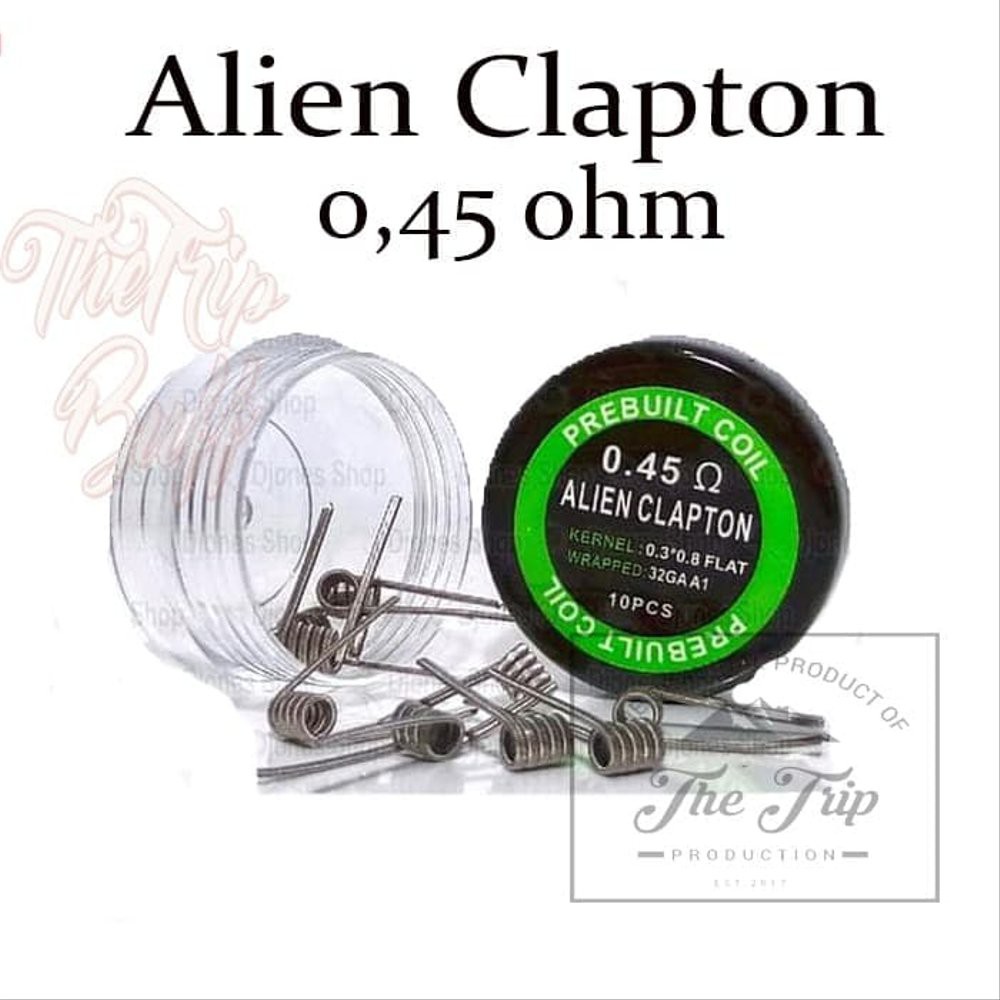 Jual ALIEN CLAPTON COIL REBUILDLE COIL 0 45 Ohm RECOMENDED for vapor ...