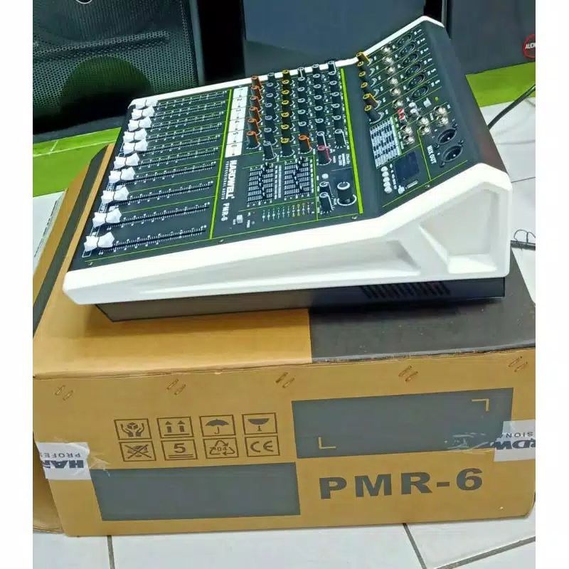 Jual power mixer audio hardwell PMR 6.original | Shopee Indonesia