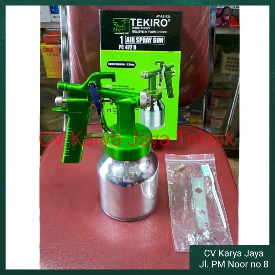Jual Air Spray Gun Tekiro Tabung Bawah 472B / Alat Semprot Cat / Sped ...