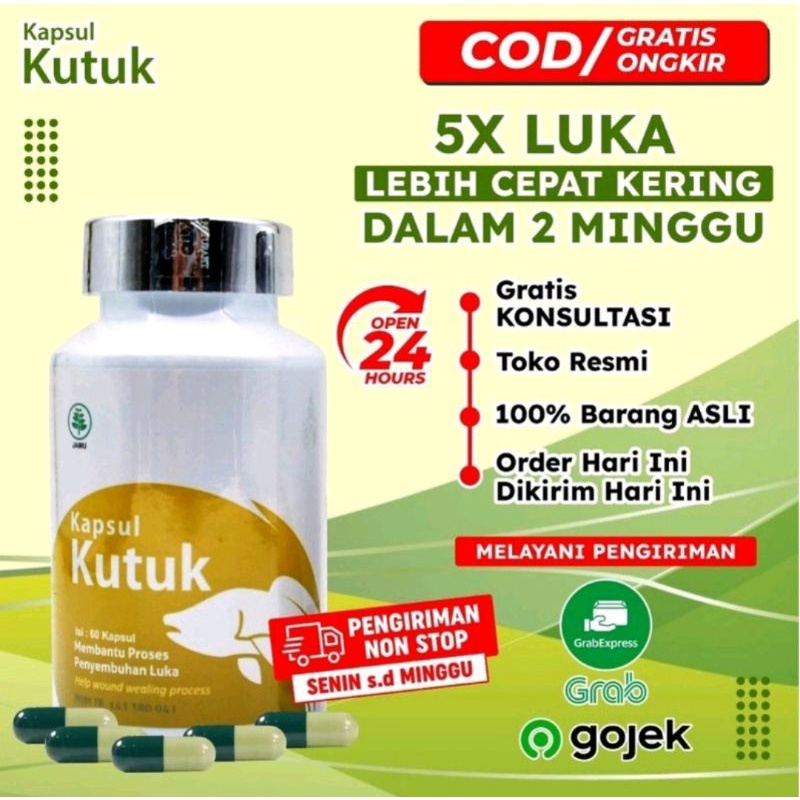 Jual ORIGINAL KAPSUL KUTUK PREMIUM ASLI ALBUMIN EKSTRAK IKAN KUTUK GABUS OBAT LUKA OPERASI SESAR ...