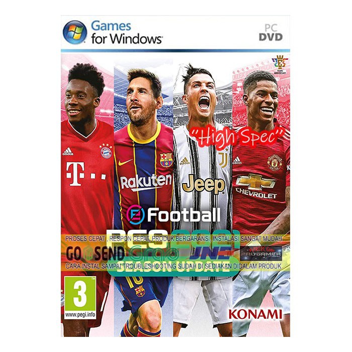 Jual Termurah PES 2021 | EFOOTBALL PES 2021 | CD DVD GAME | PC GAME ...