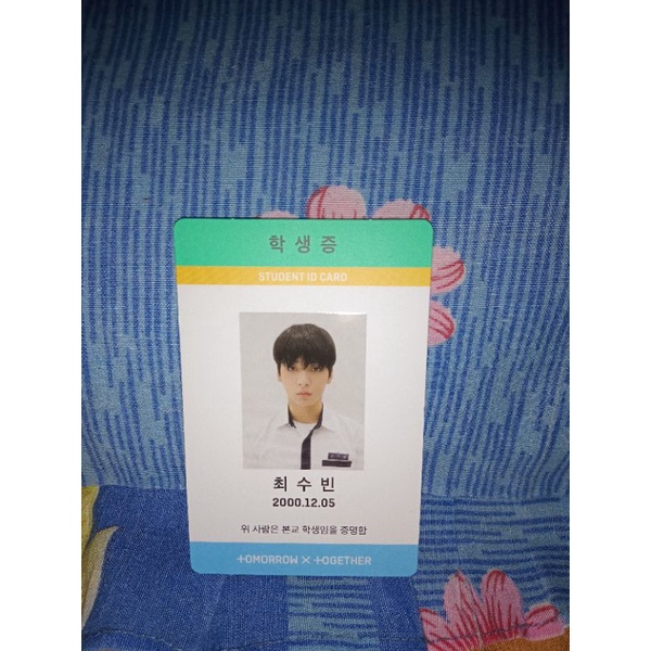 Jual PHOTOCARD TXT SOOBIN ID Card | Shopee Indonesia