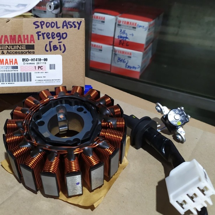 Jual Spul Spull Stator Assy Yamaha Freego Free Go S, Gear 125 B5D-H1410 ...