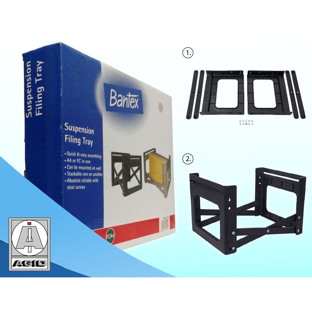 Jual Bantex 8845 Suspension Filing Tray (rak hang map A4 / FC) | Shopee ...