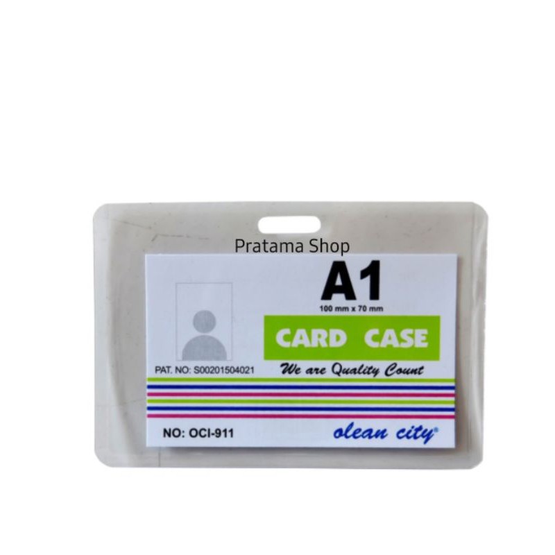 Jual Card Case A1 B1 / Glue Card / Name Tag / Plastik ID Card | Shopee ...