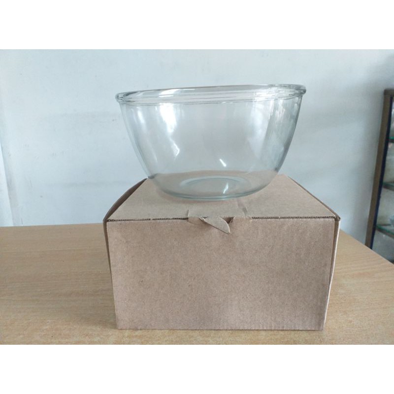 Jual Baskom Kaca / Mangkok Beling / Mixing Bowl BIB 18cm | Shopee Indonesia