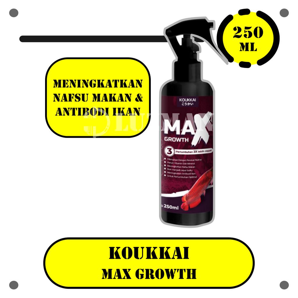 Jual Vitamin Pakan Ikan Pertumbuhan 3x Lebih Cepat Koukkai Max-Growth ...