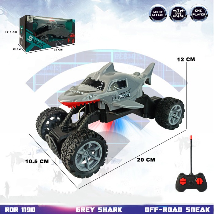 Jual Mobil Off Road Mainan Anak Remote Control SHARK ABU RADAR RDR1190 ...