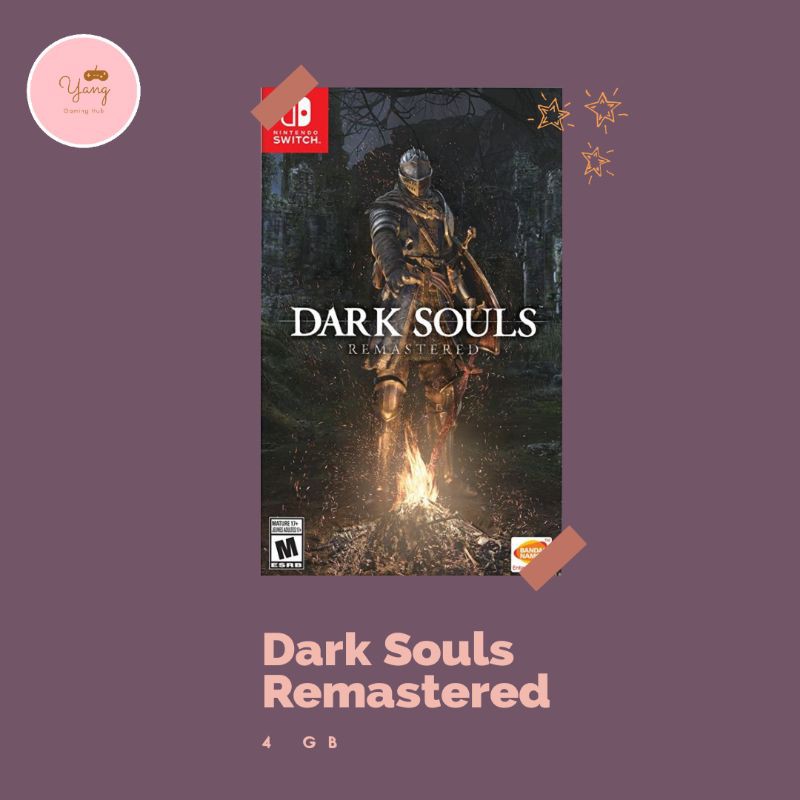 Jual DARK SOULS REMASTERED Nintendo Switch Soul Remaster | Shopee Indonesia