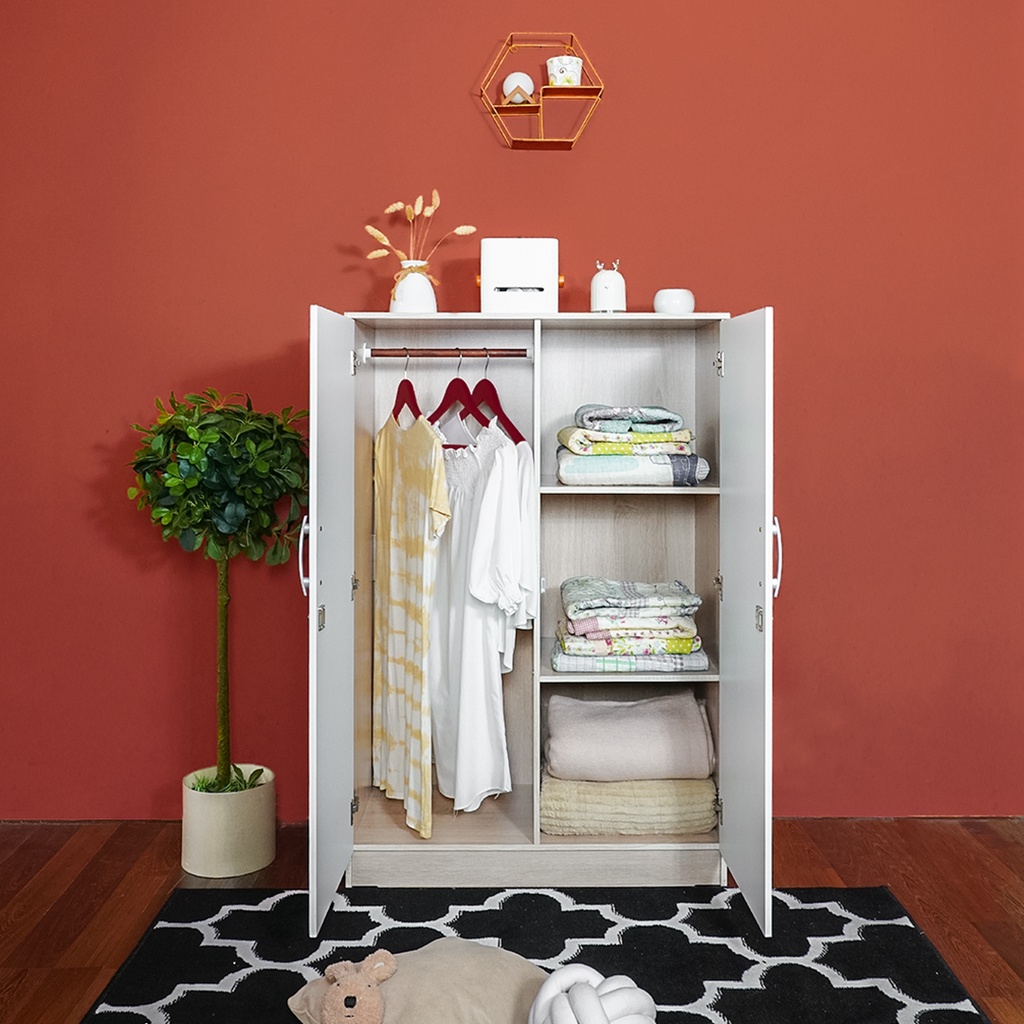 Jual Uni Home - Lemari / Almari Kecil Pakaian Anak Minimalis 2 Pintu ...