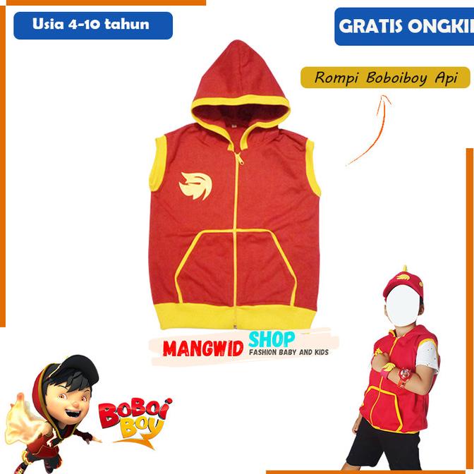 Jual ROMPI KOSTUM BOBOIBOY API Termurah | Shopee Indonesia