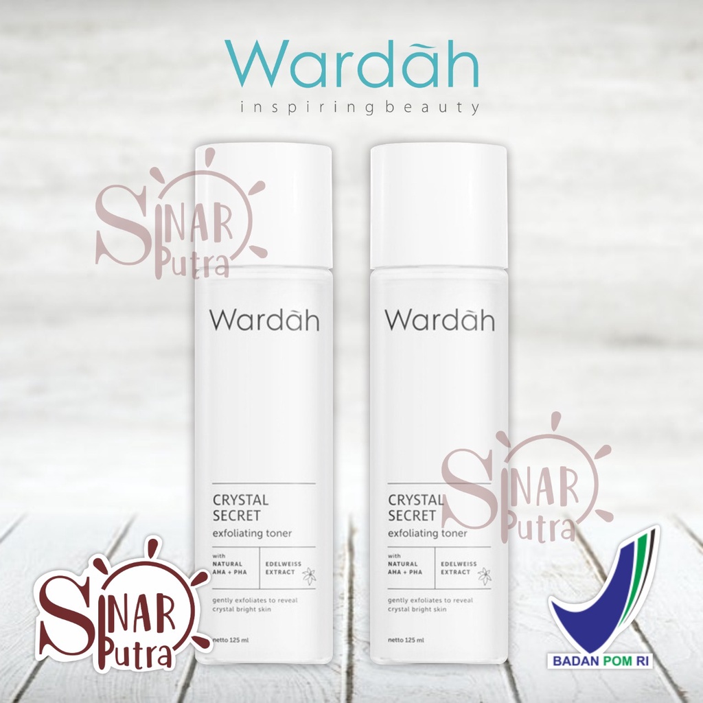 Jual Wardah Crystal Secret Exfoliating Toner 125 ml ( WHITE SCRET ...