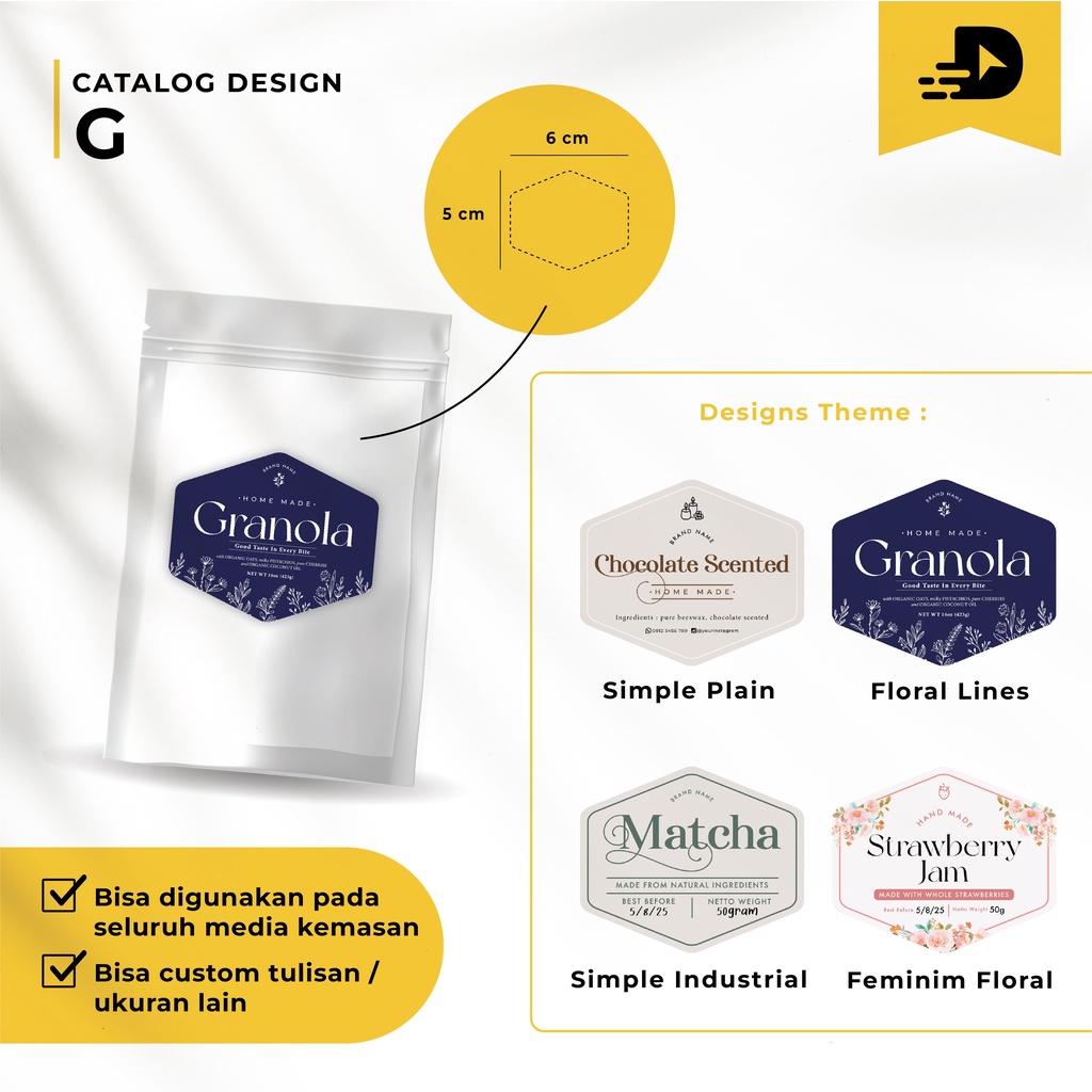 Jual Stiker Kemasan / Stiker Label Kemasan / Cetak Stiker Label Kemasan ...