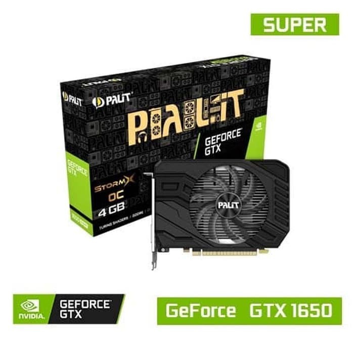 Jual VGA Card Nvidia Geforce Palit GTX 1650 SUPER StormX OC GARANSI ...