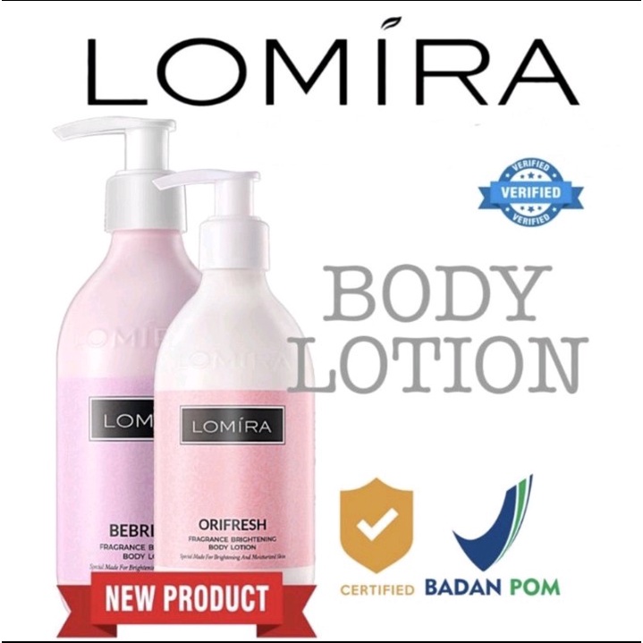 Jual LOMIRA Fragrance Brightening Body Lotion - 300ml | Shopee Indonesia