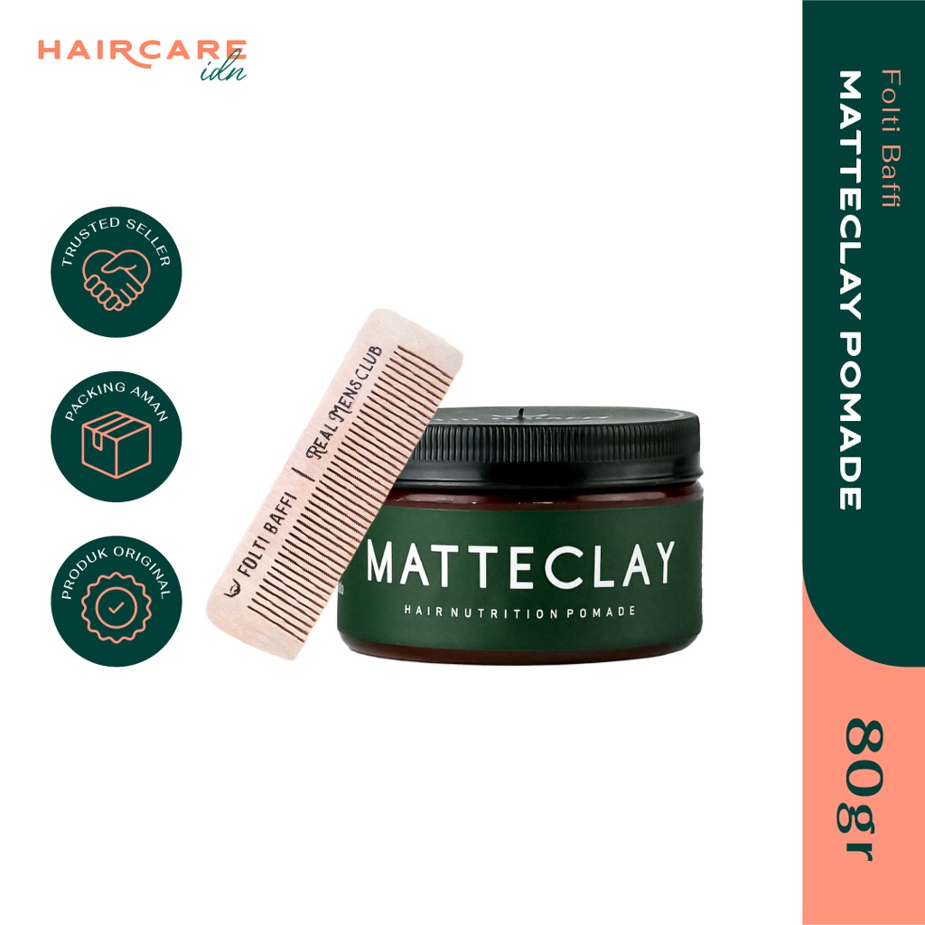 Jual Pomade Matte Clay - Finish Dry Look - Menambah Volume Rambut ...