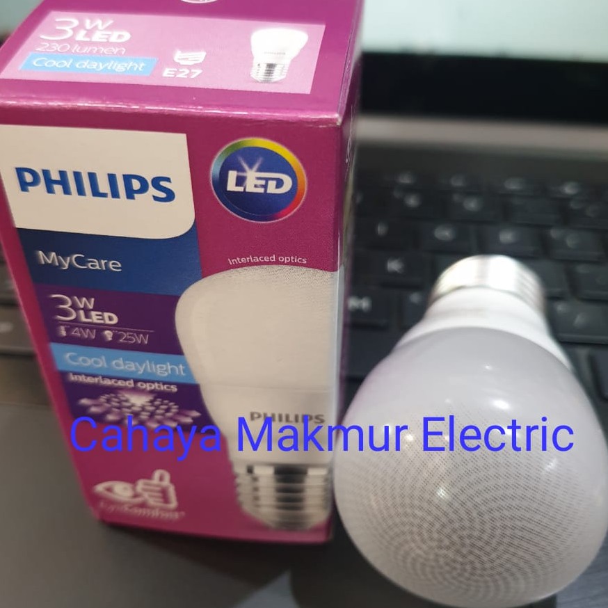 Jual Philips Led Bulb 3 watt original | Shopee Indonesia