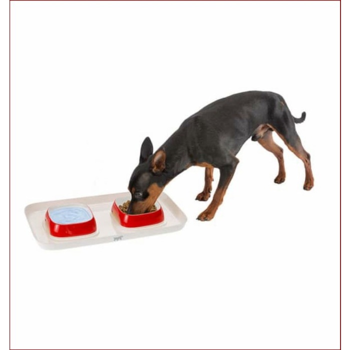 Jual Ferplast Set Tempat Makan Glam Ukuran S - Abu-Abu | Shopee Indonesia