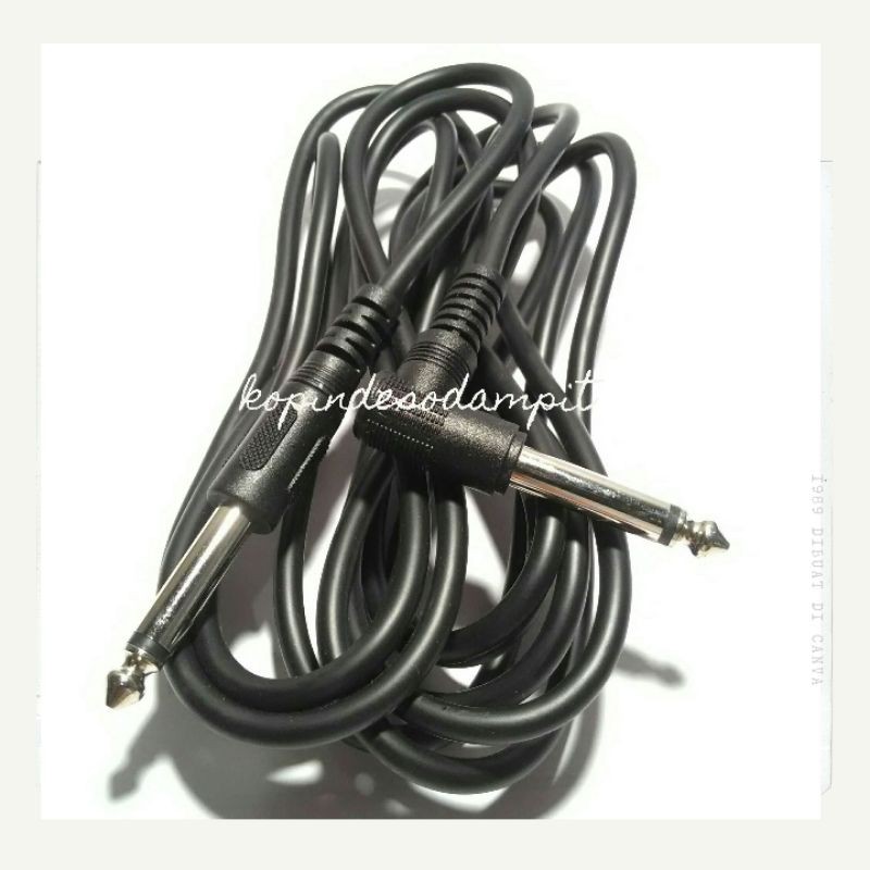Jual KABEL JACK GITAR / KABEL JACK ELEKTRIK | Shopee Indonesia