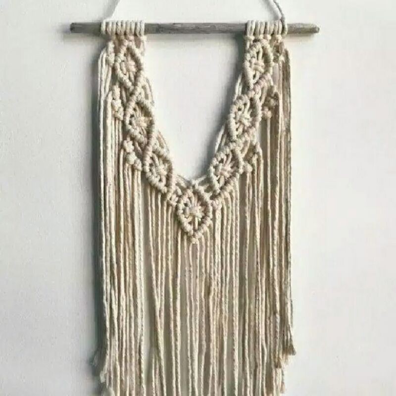 Jual Hiasan dinding Macrame 20cm | Shopee Indonesia