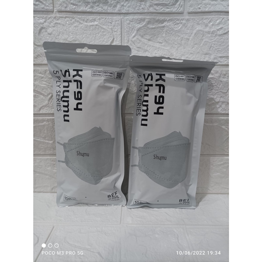 Jual MASKER KF94 MOUSON ISI 10PC Masker KF 94 4ply Masker 4D EVO isi ...