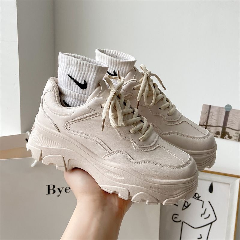 Jual Sepatu Sneakers Chunky kasual Wanita VR | Shopee Indonesia