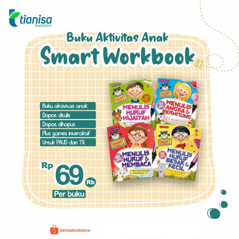 Jual Buku Aktivitas Anak | Smart Workbook | Shopee Indonesia