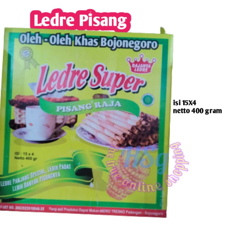 Jual Ledre Pisang Super kemasan 300 gram | Shopee Indonesia