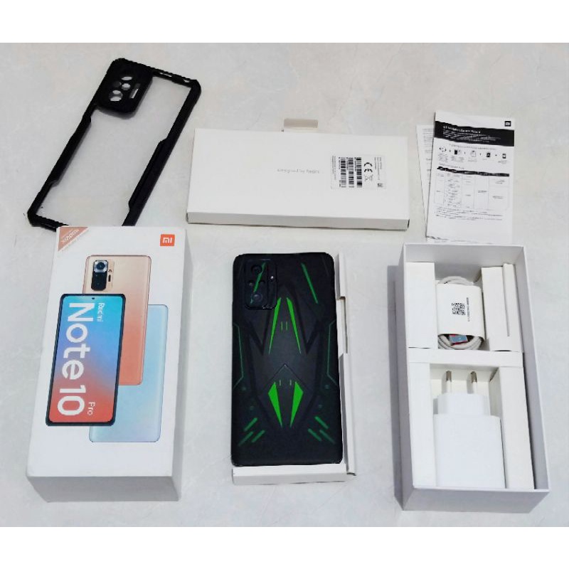 Jual Xiaomi Redmi Note 10 Pro Grey Ram 8GB 8 gb 128GB 128 GB FULLSET ...