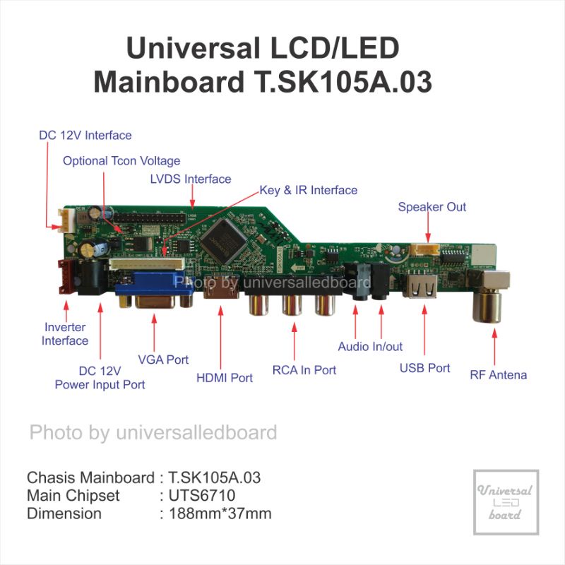 Jual Mainboard universal LCD LED TV murah | Shopee Indonesia