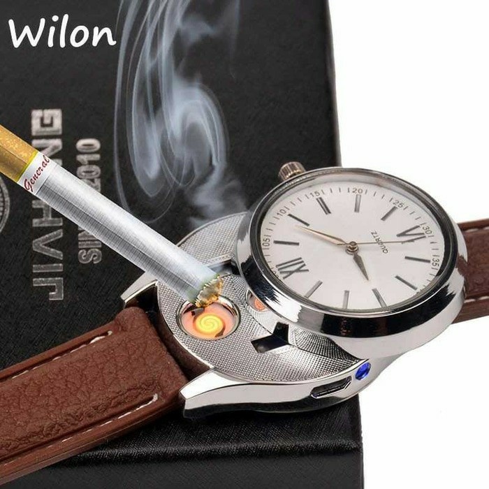 Jual Jam Tangan korek api Analog lighter | Shopee Indonesia