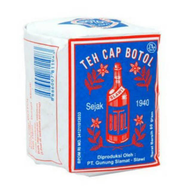 Jual Teh Cap Botol Biru Bubuk | Shopee Indonesia