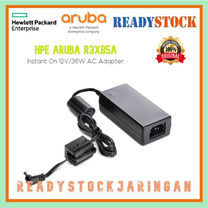 Jual HPE Aruba R3X85A Instant On 12V/36W AC Adapter | Shopee Indonesia