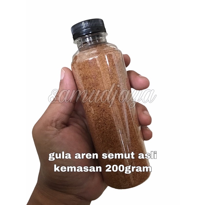 Jual gula aren semut asli kemasan botol 200grm | Shopee Indonesia