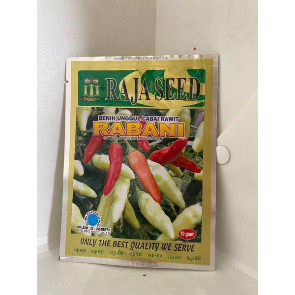 Jual benih unggul cabai rawit rabani raja Seed 10 g | Shopee Indonesia