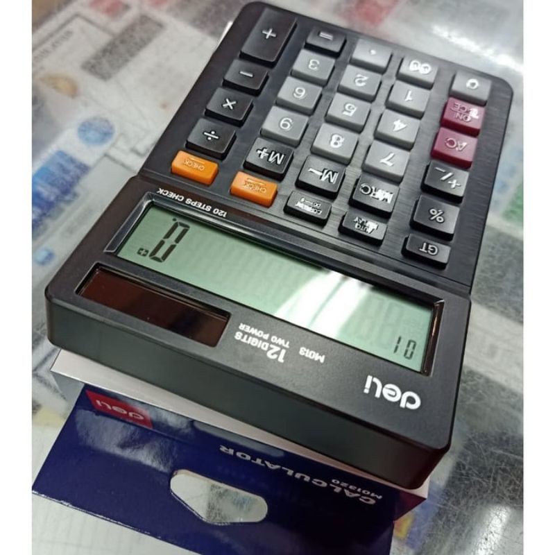 Jual Kalkulator besar CALCULATOR KALKULATOR KANTOR CHECK CORRECT 12 ...