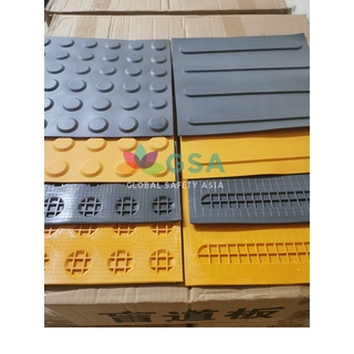 Jual Paving Block Rubber Blind Road Sidewalk Tactile Karet Jalur ...