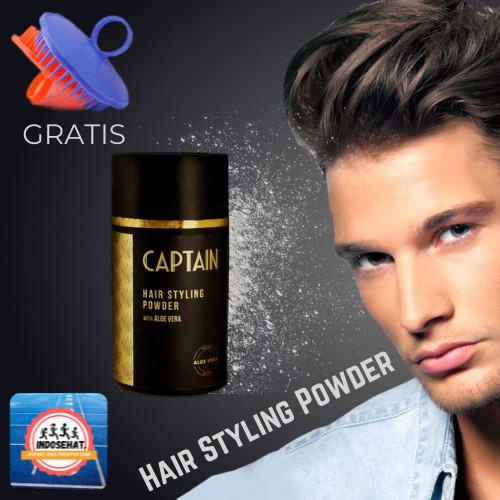 Jual Hairbi | Captain Hair Styling Powder - Dust / Bubuk Bedak Styling ...