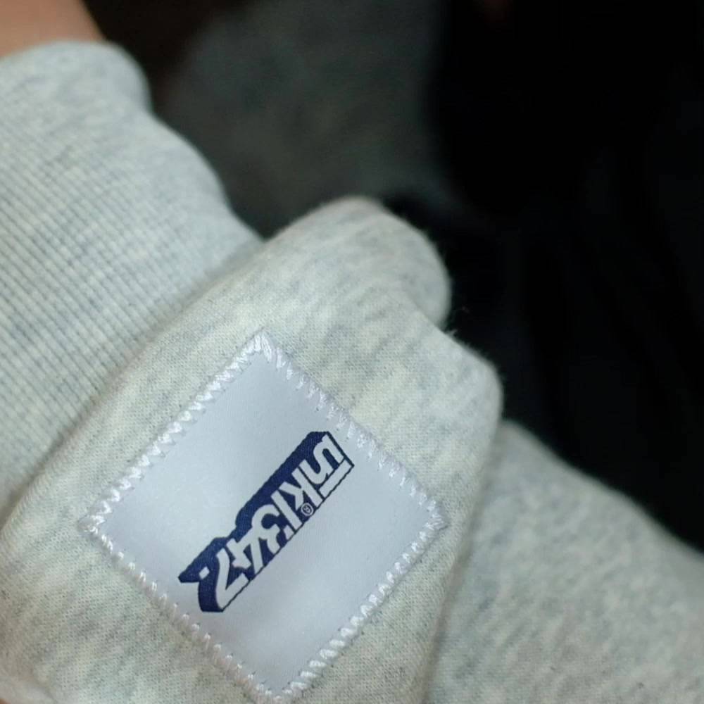 Jual UNKL347 Jacket Hoodie Abu Model Simpel Bahan Fleece LLEG | Shopee ...