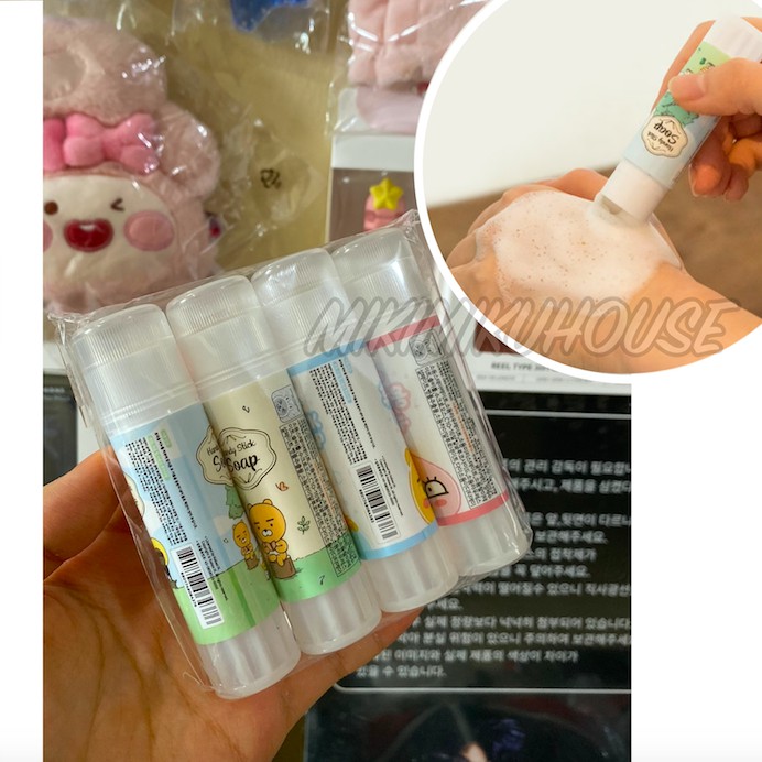 Jual KAKAO FRIENDS HANDY STICK SOAP SABUN OTOMATIS TRAVEL TRAVELING ...