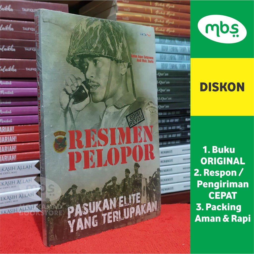 Jual BUKU RESIMEN PELOPOR - Pasukan Elite yang Terlupakan - Anton Agus Setyawan & Andi Muh ...
