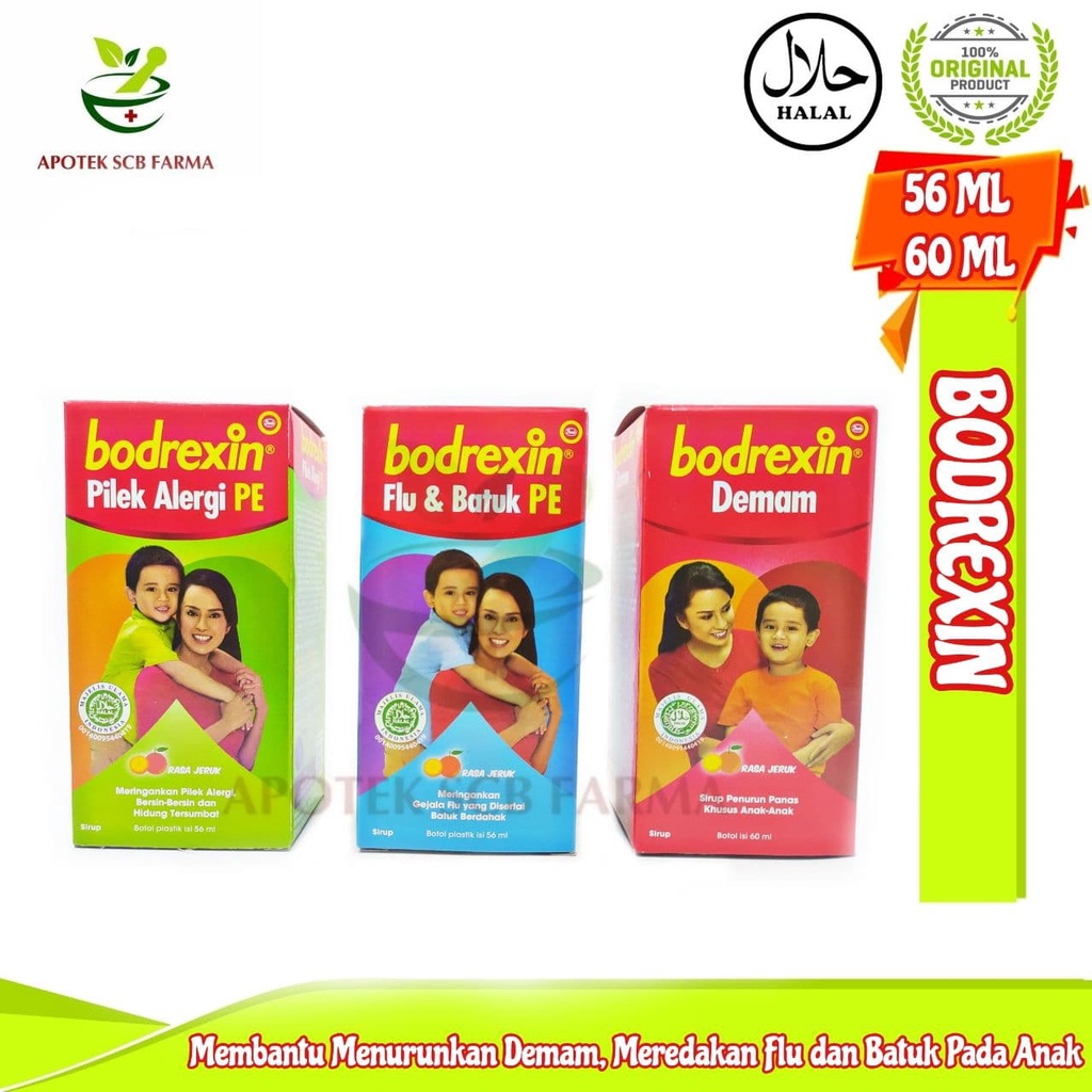 Jual Bodrexin sirup Varian - Demam, Pilek Alergi, Flu Dan Batuk ...