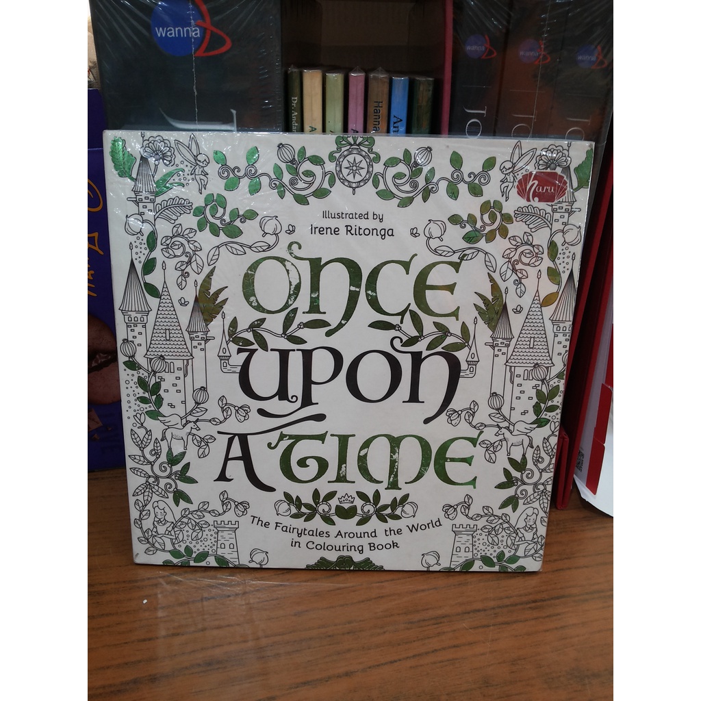 Jual Buku Once Upon A Time The Fairytales Around the World in Colouring ...