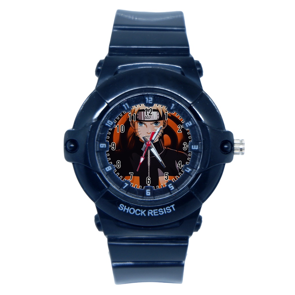 Jual Jam Tangan Sport Anak Karakter Naruto Anti Air | Shopee Indonesia