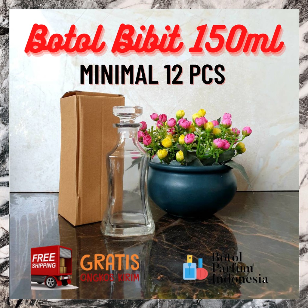 Jual BOTOL REED DIFFUSER/BOTOL BIBIT PARFUM (BOTOL BIBIT JIN 150 ML ...