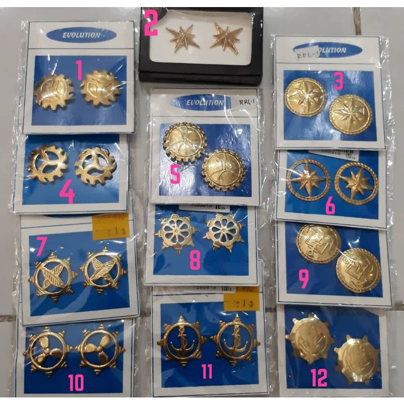 Jual Corpsteken jantra corps monogram pelayaran murah atribut taruna ...