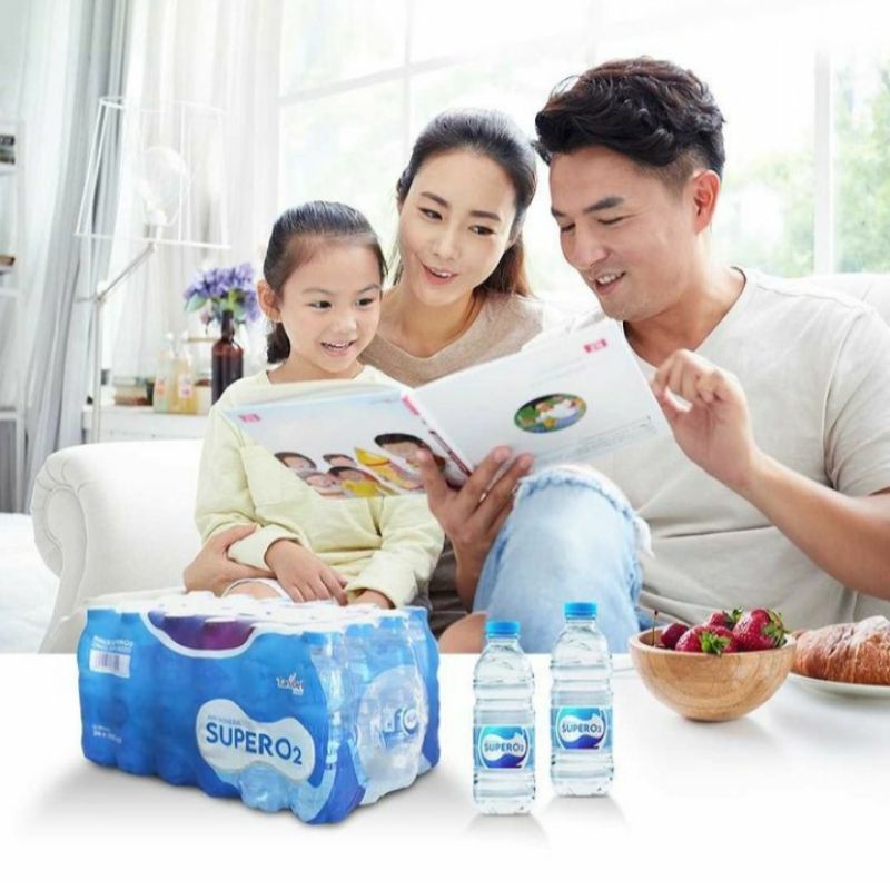 Jual Air Oksigen Super O2 Air Mineral 200ml x 24 botol | Shopee Indonesia