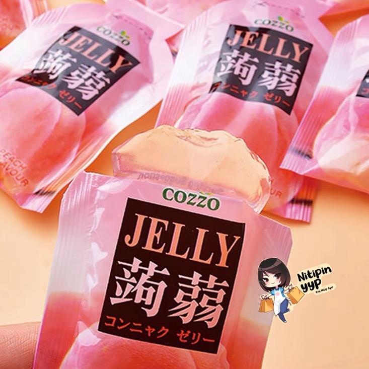 Jual IdAa1A9--[HALAL] Konnyaku COZZO Fruit Jelly Zero Fat - Snack Konjac Juice Jelly Buah mirip ...