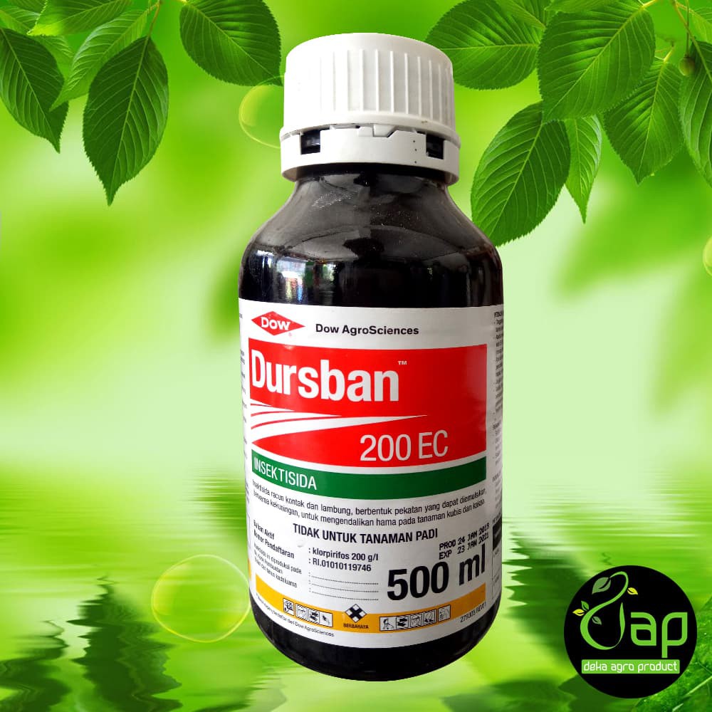 Jual INSEKTISIDA DURSBAN 200 EC 500ML | Shopee Indonesia